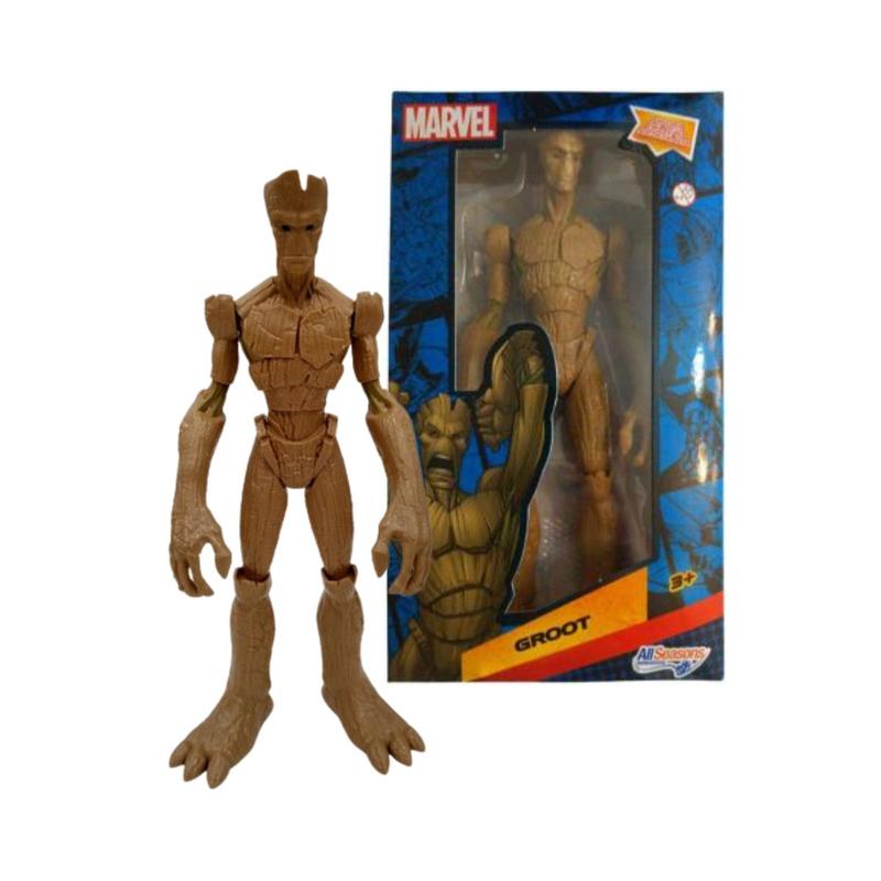 Boneco Articulado Groot Vingadores Marvel AllSeasons 22cm - All Seasons ...