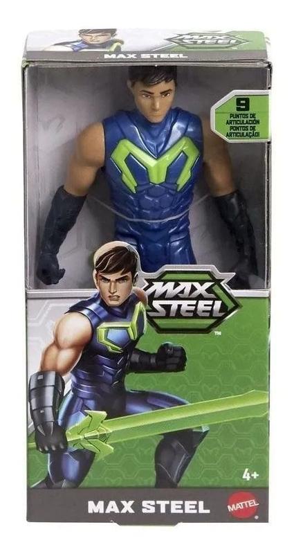 Boneco Articulado Max Steel 15 cm - Mattel - Boneco Max Steel ...