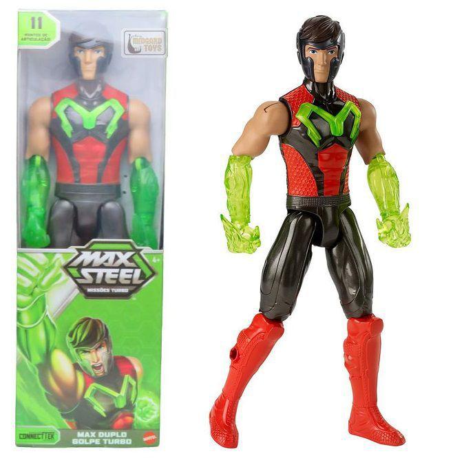 Boneco Articulado Max Steel - Força/Missões Turbo 30 cm - Mattel ...