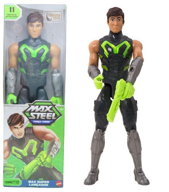 Boneco Articulado Max Steel - Força/Missões Turbo 30 cm - Mattel ...