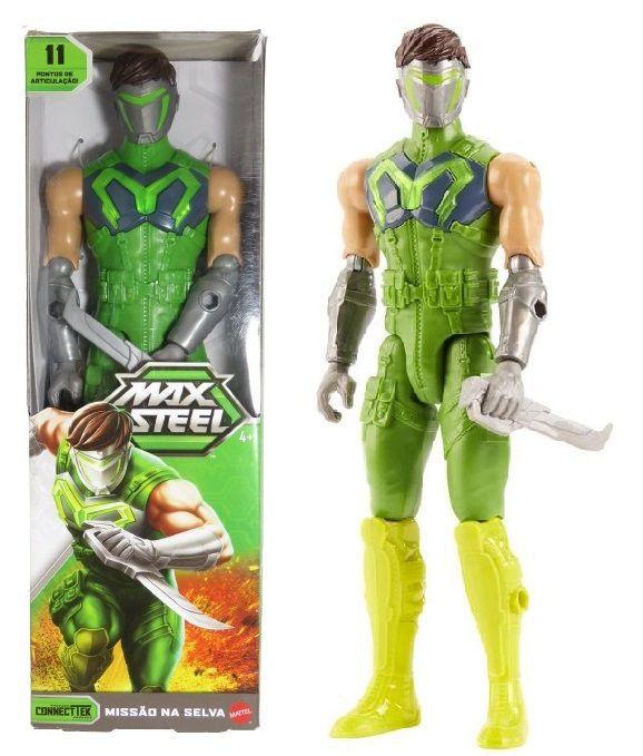 Boneco Articulado Max Steel - Força/Missões Turbo 30 cm - Mattel ...