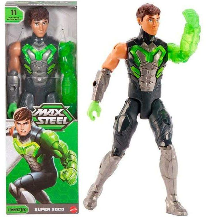 Boneco Articulado Max Steel - Força/Missões Turbo 30 cm - Mattel ...