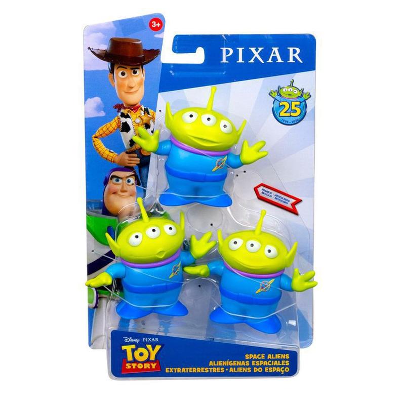 Boneco Basico Disney Pixar Toy Story Space Aliens Mattel - Bonecos ...