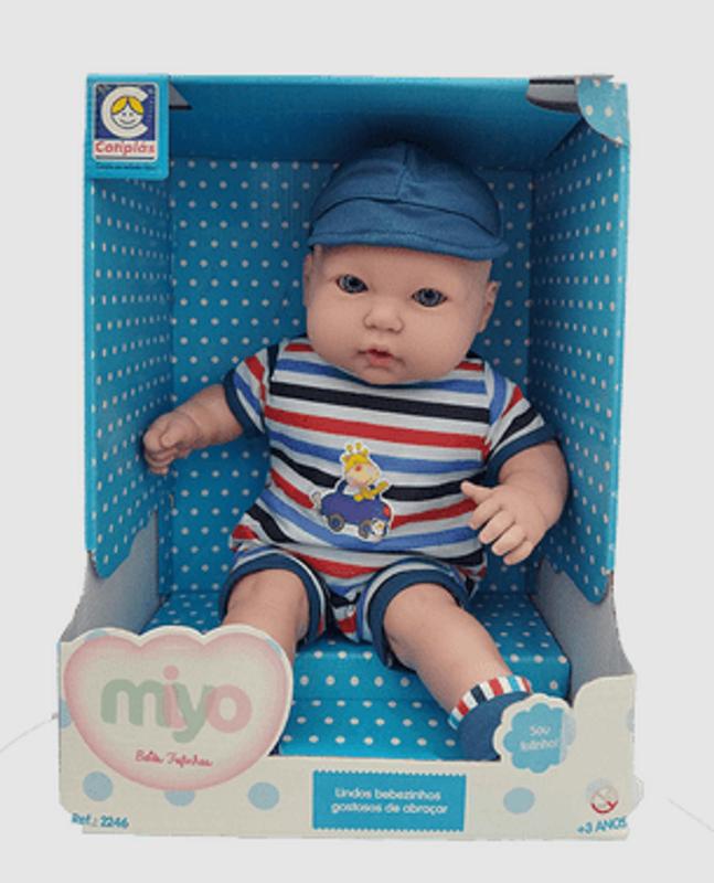 Boneco Bebê - Miyo - Menino 2246 - Cotiplás - Bonecos - Magazine Luiza