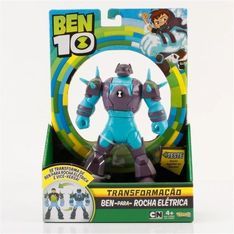 Boneco Ben 10 Choque Rochoso 2 Em 1 Transformável Sunny - Boneco Ben 10 ...