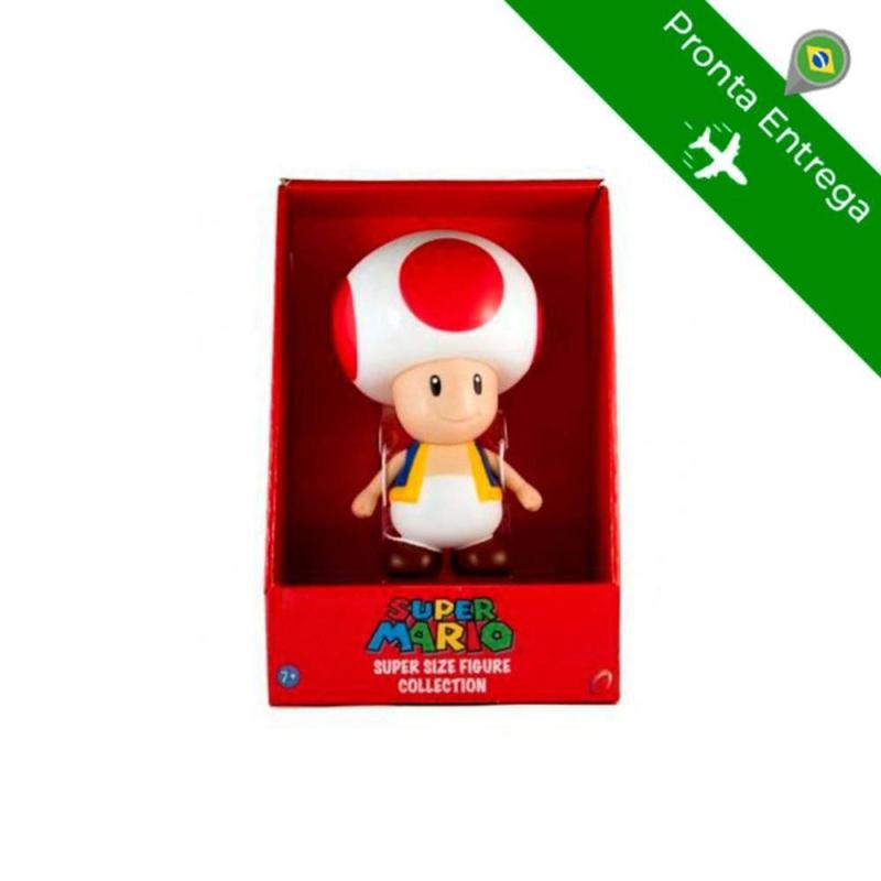 Boneco Big Size 20cm Figure Collection Toad - Bonecos - Magazine Luiza
