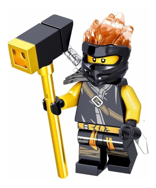 Boneco Blocos De Montar Cole Pyro Ninjago Ninja - Mega Block Toys ...