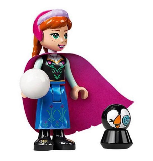 Boneco Blocos de Montar Disney Princesa Frozen Elsa Anna - Mega Block ...