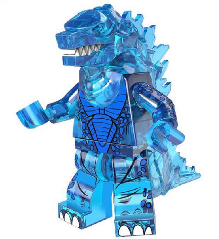 Boneco Blocos De Montar Ice Godzilla - Mega Block Toys - Brinquedos de ...
