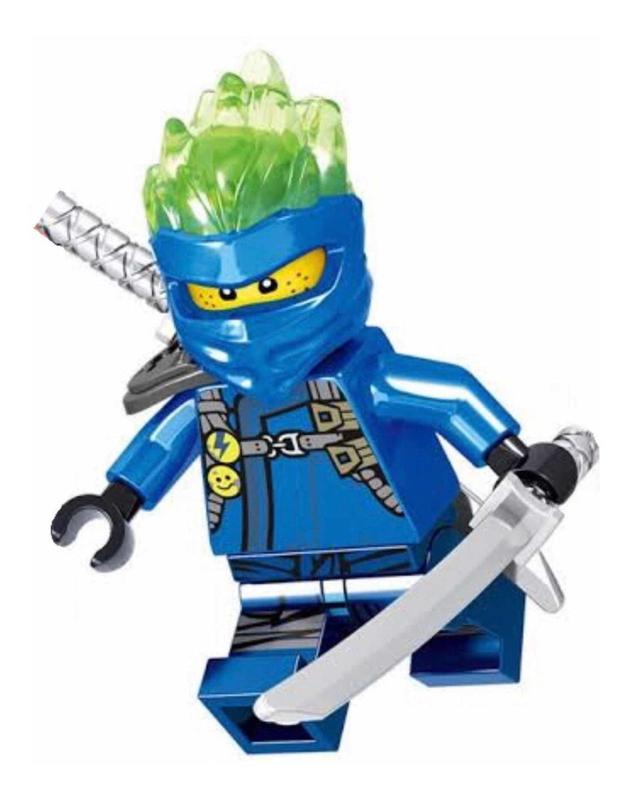 Boneco Blocos De Montar Jay Pyro Ninjago Ninja - Mega Block Toys ...