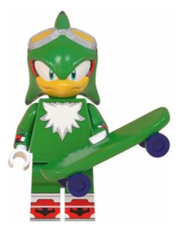 Boneco Blocos De Montar Jet Personagem Sonic The Hedgehog - WM ...