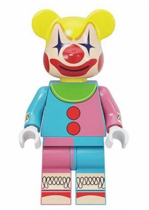 Boneco Blocos De Montar Popobe Clown Bear Exclusivo - Mega Block Toys ...