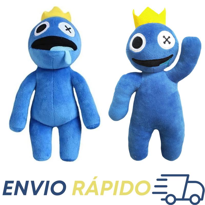 Boneco Blue Azul Babão Rainbow Friends Jogo Roblox Pelúcia - Bonecos ...