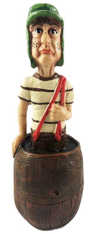 Boneco Chaves No Barril Em Resina 18cm Turma Do Chaves - Gama - Porta ...
