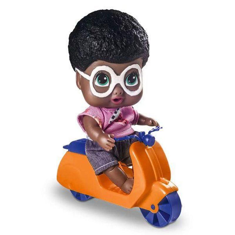 Boneco Coleção Best Friends Negro Vinil 100% Atóxico Scooter 17 Cm c ...