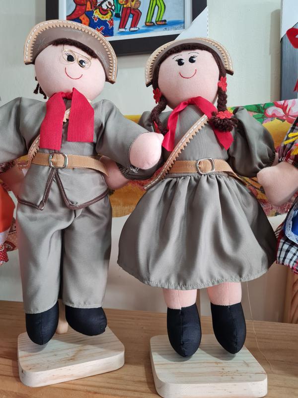 Boneco de Pano, lampião e Maria bonita, Donachita. - Donachita ...