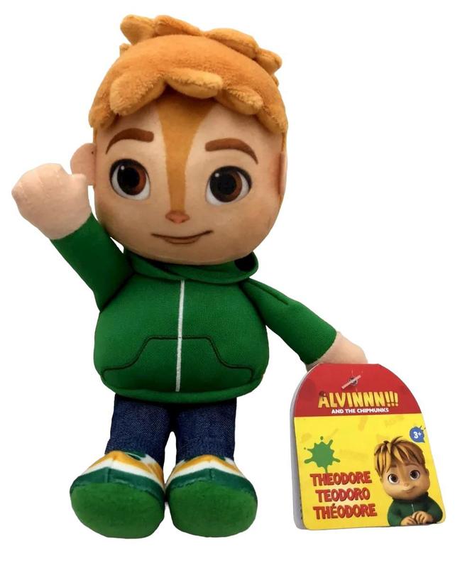 Boneco De Pelúcia Esquilo Theodore - Verde - 22 Centímetros De Altura ...