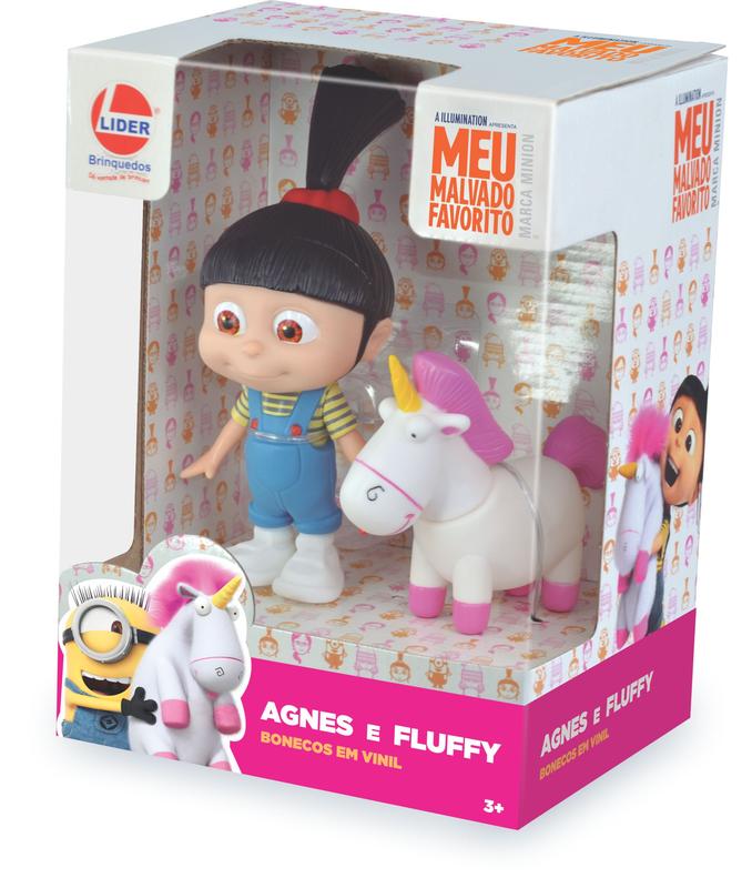 Boneco de Vinil Agnes e Flurry - Líder Brinquedos - Líder Brinquedos - Bonecos - Magazine Luiza
