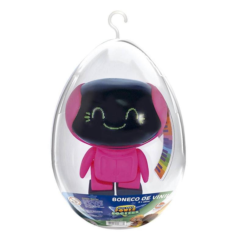 Boneco de Vinil no Ovo - Myo - 20 cm - Power Rockers - Líder - Bonecos ...