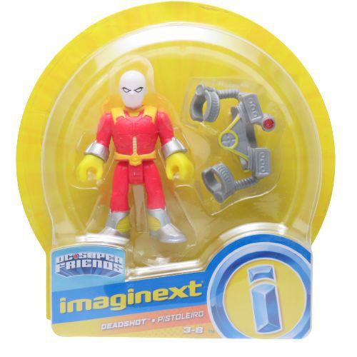 Boneco Deadshot (Pistoleiro) - Imaginext DC Super Friends - Fisher ...