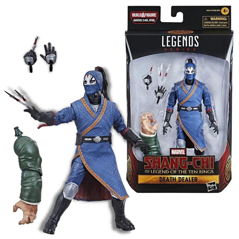 Boneco Death Dealer 15 cm - Shang Chi Marvel Legends Hasbro ...