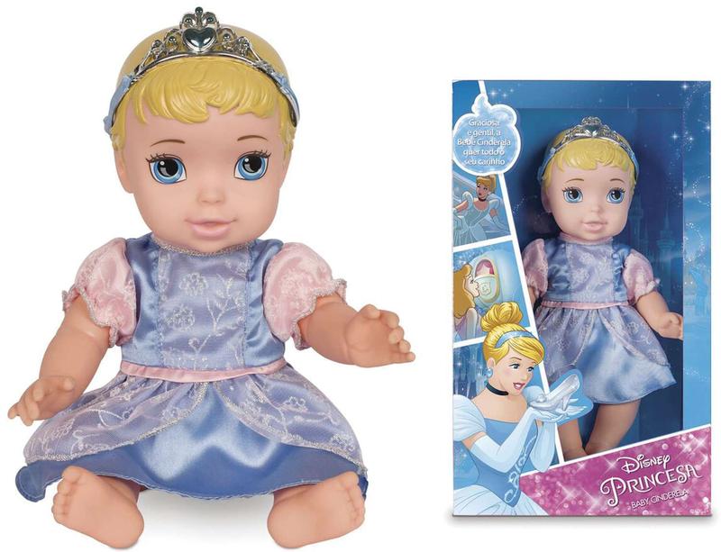 Boneco e personagem Cinderela Vinil Baby 25cm Mimo - Bonecas - Magazine ...