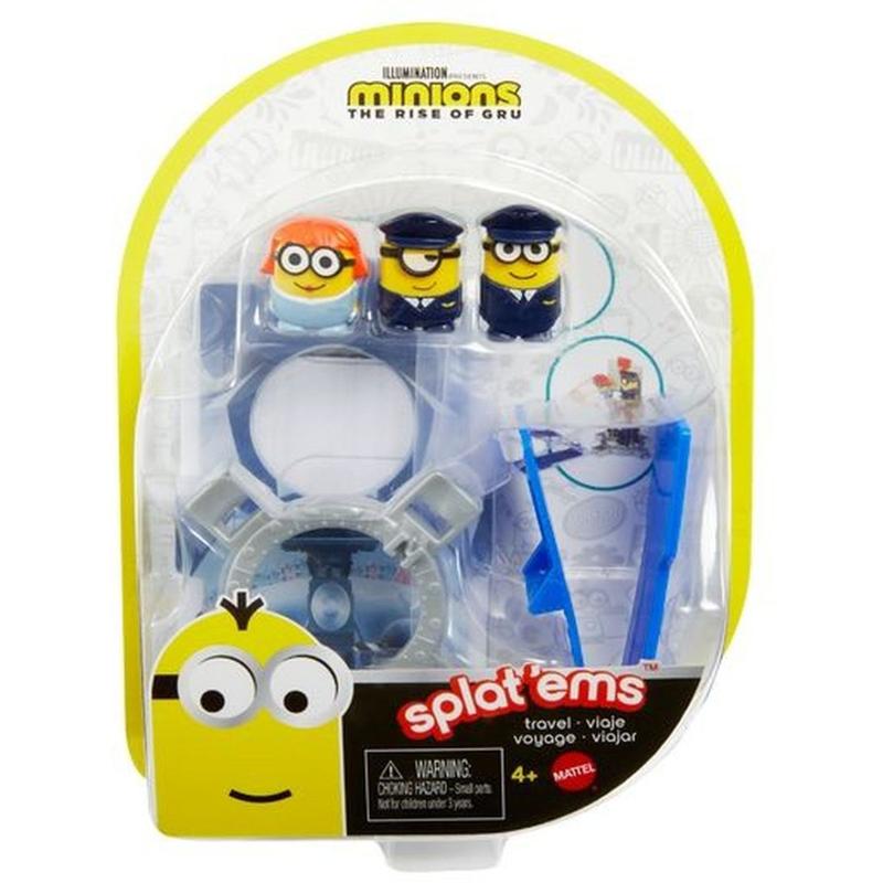 Boneco e Personagem Minions Splatapult Multipack S - Mattel - Bonecos ...