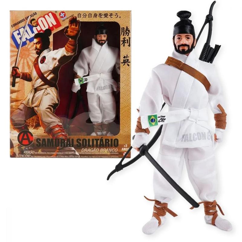 Boneco Falcon Samurai Solitario Edicao Especial Estrela Retro - Bonecos ...