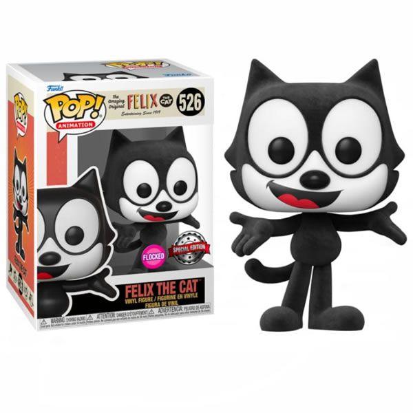 Boneco funko animação: gato felix gato felix flocked 56 regular ex ...
