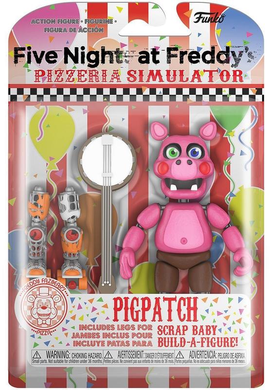Boneco Funko Five Nights At Freddys Pizza Sim-Pig Patch - Funko ...