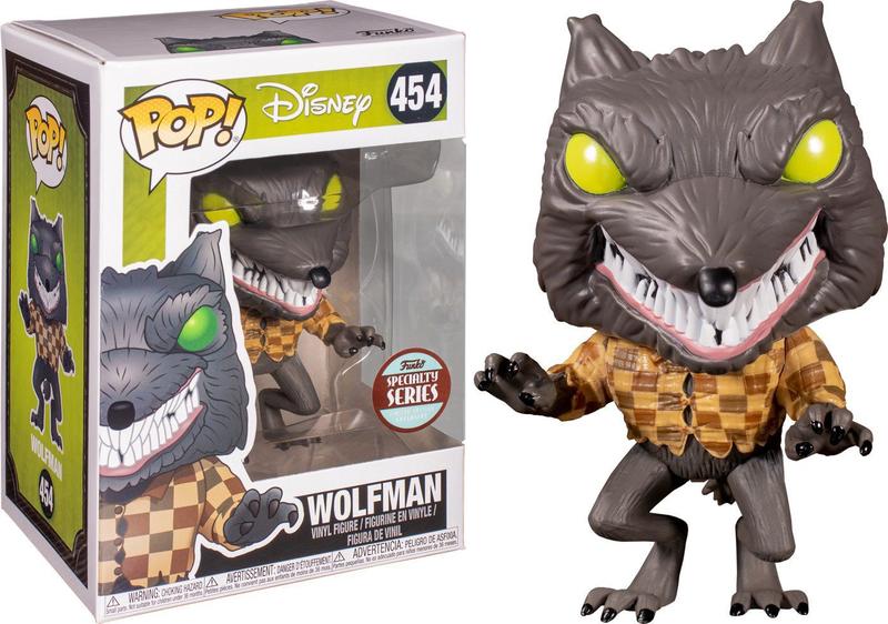 Boneco Funko Pop Disney Nightmare Before Christmas Wolfman 454 ...