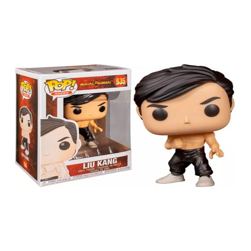 Boneco Funko Pop Mortal Kombat - Liu Kang (classic) 535 - Funko ...