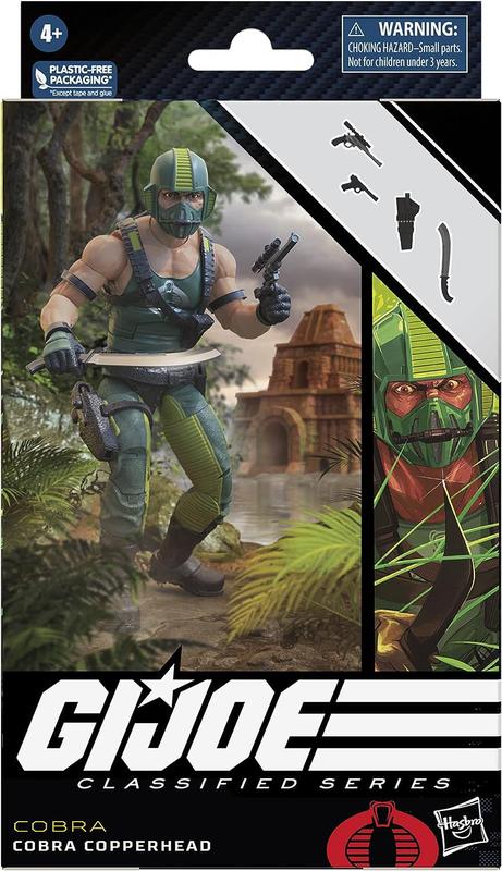 Boneco G.I. JOE Classified Series - Cobra Copperhead - F7464 - Hasbro ...