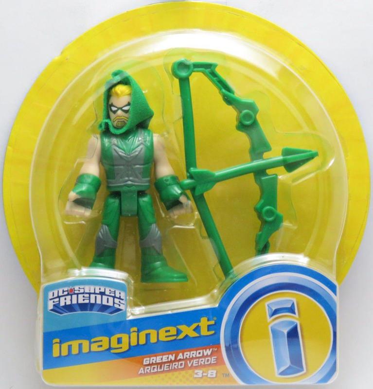 Boneco Green Arrow (Arqueiro Verde) - Imaginext DC Super Friends ...