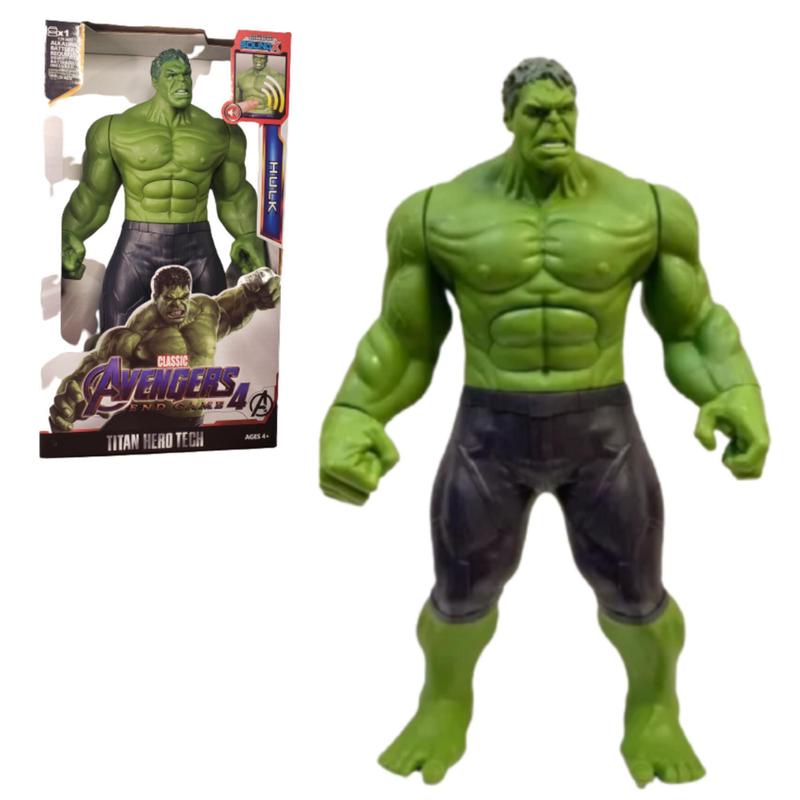 Boneco Hulk Grande 30cm Articulado Avenger End Game Som Luz - Titan ...