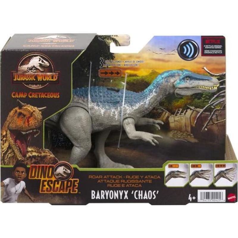 Boneco Jurassic World Baryonyx Chaos Com Som Dino Mattel - Bonecos ...