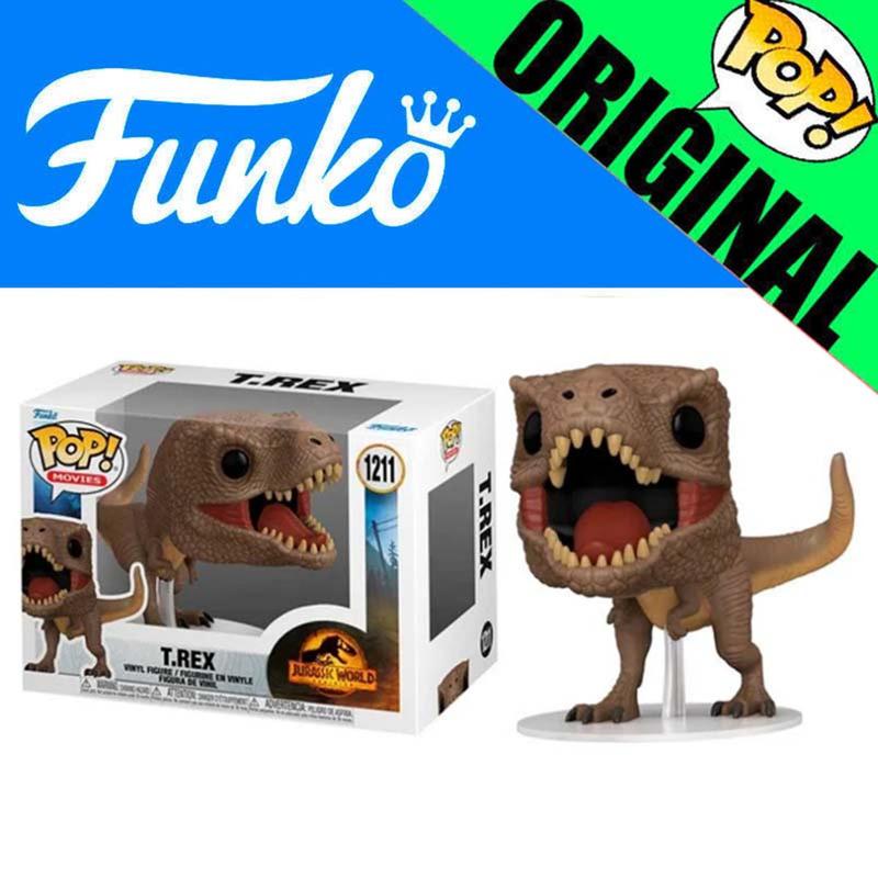 Boneco Jurassic World Dominion T.Rex Pop Funko 1211 Original - Funko ...