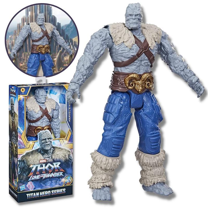 Boneco Korg - Figura Amor E Trovão Titan Hero Series Marvel - Hasbro ...