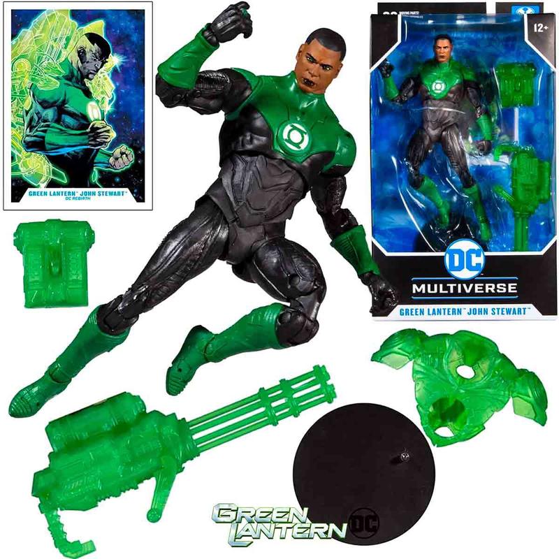 Boneco Lanterna Verde com 22 Articulações - McFarlane DC Comics ...