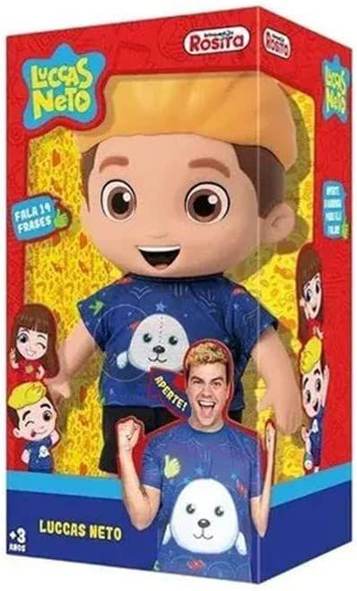 Boneco - Luccas Neto Com Som - 1079 NOVABRINK - Boneco Luccas Neto ...