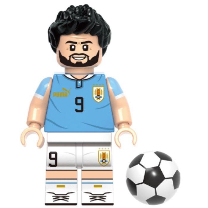 Boneco luis suarez jogador futebol uruguai copa do mundo fifa bloco de ...