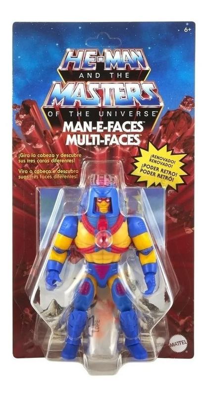 Boneco Man Faces Multi-faces He Man Masters Of The Universe - Mattel ...