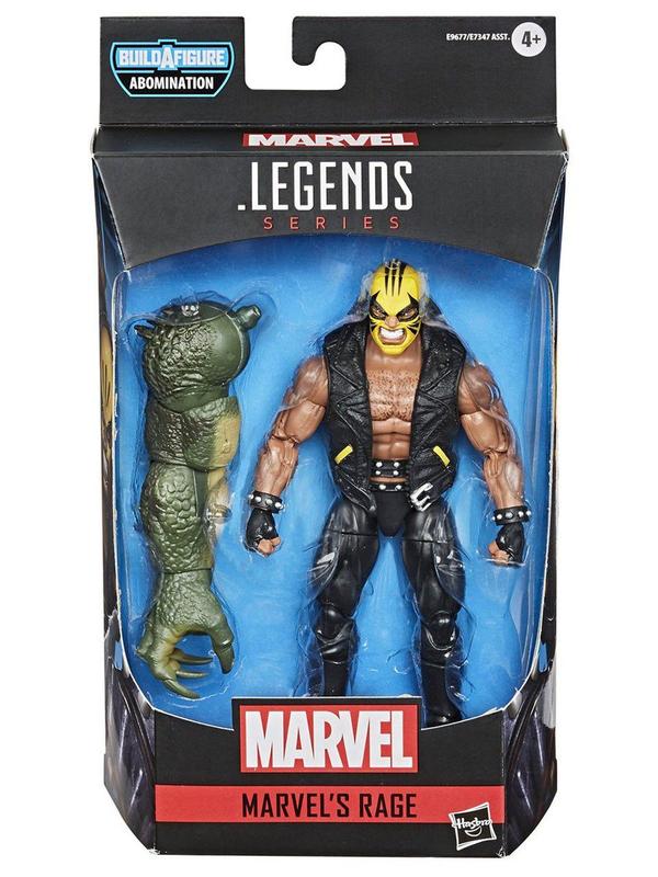 Boneco Marvel Legends Series Figura Rage - Hasbro E7347 - Bonecos ...