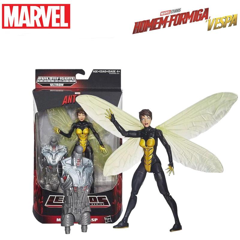 Boneco Marvel Legends Vespa Wasp Homem Formiga Ultron Comics - Hasbro ...