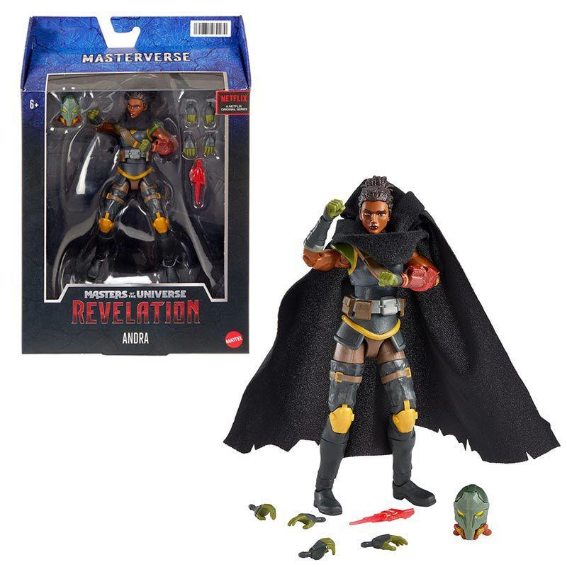 Boneco Masters Of The Universe Revelation Andra MOTU - Mattel - Bonecos ...