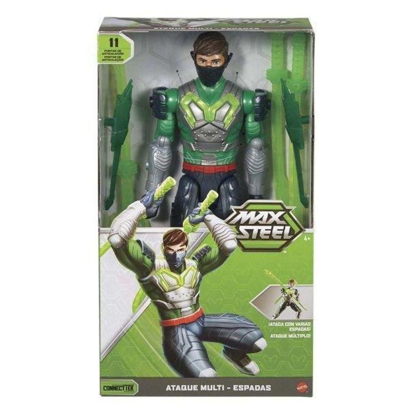 Boneco Max Steel Ataque Múltiplo Mattel - Bonecos - Magazine Luiza