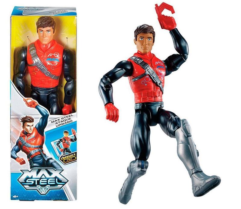 Boneco Max Steel Ataque Urbano - 30 cm - Mattel - Bonecos - Magazine Luiza