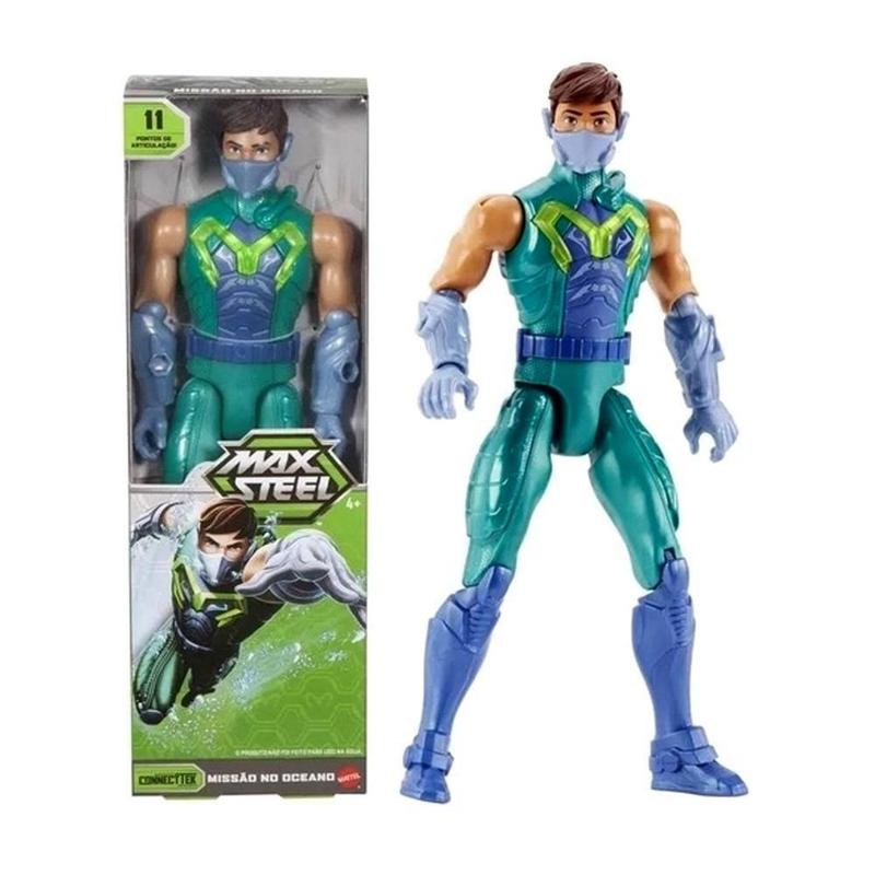 Boneco Max Steel Missão No Oceano Mattel Fmc46 - Boneco Max Steel ...