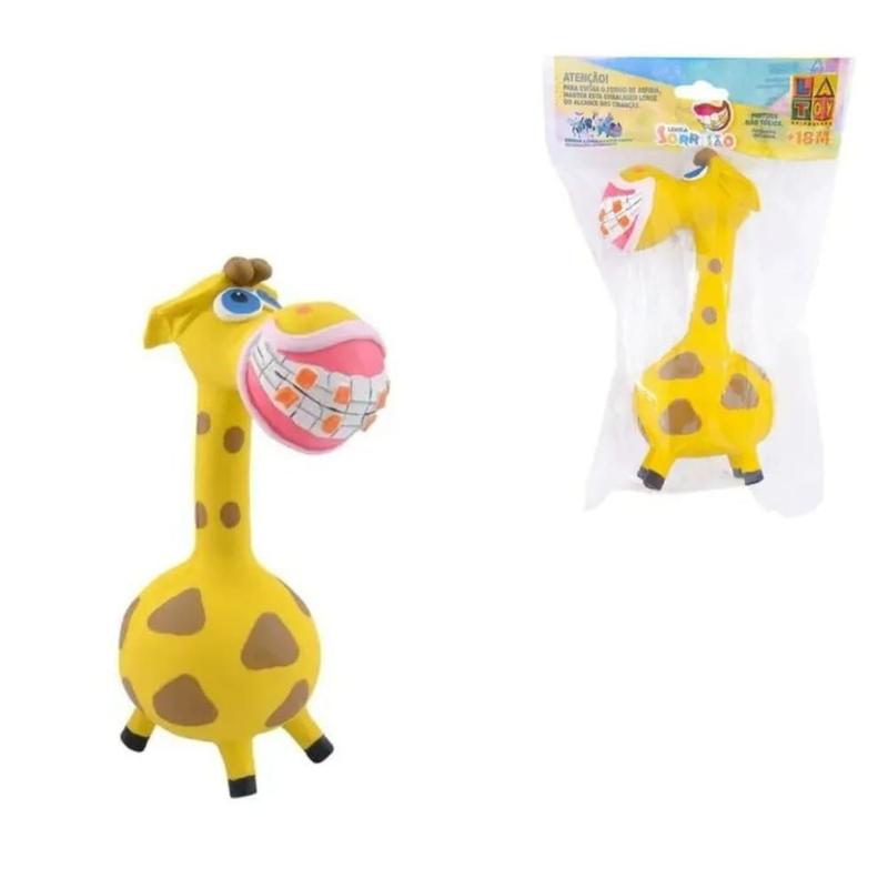 Boneco Mordedor Girafa Sorrisão - Latoy - Latoy Brrinquedo - Bonecos - Magazine Luiza