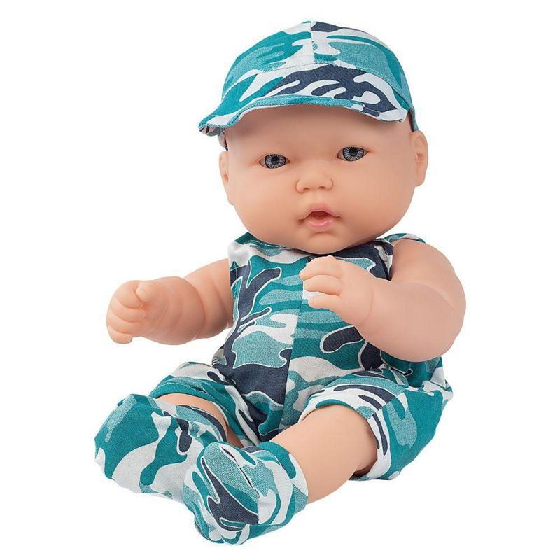 Boneco Neneco 40cm Com Macacão E Boné Verde 379 - Super Toys - Bonecos ...